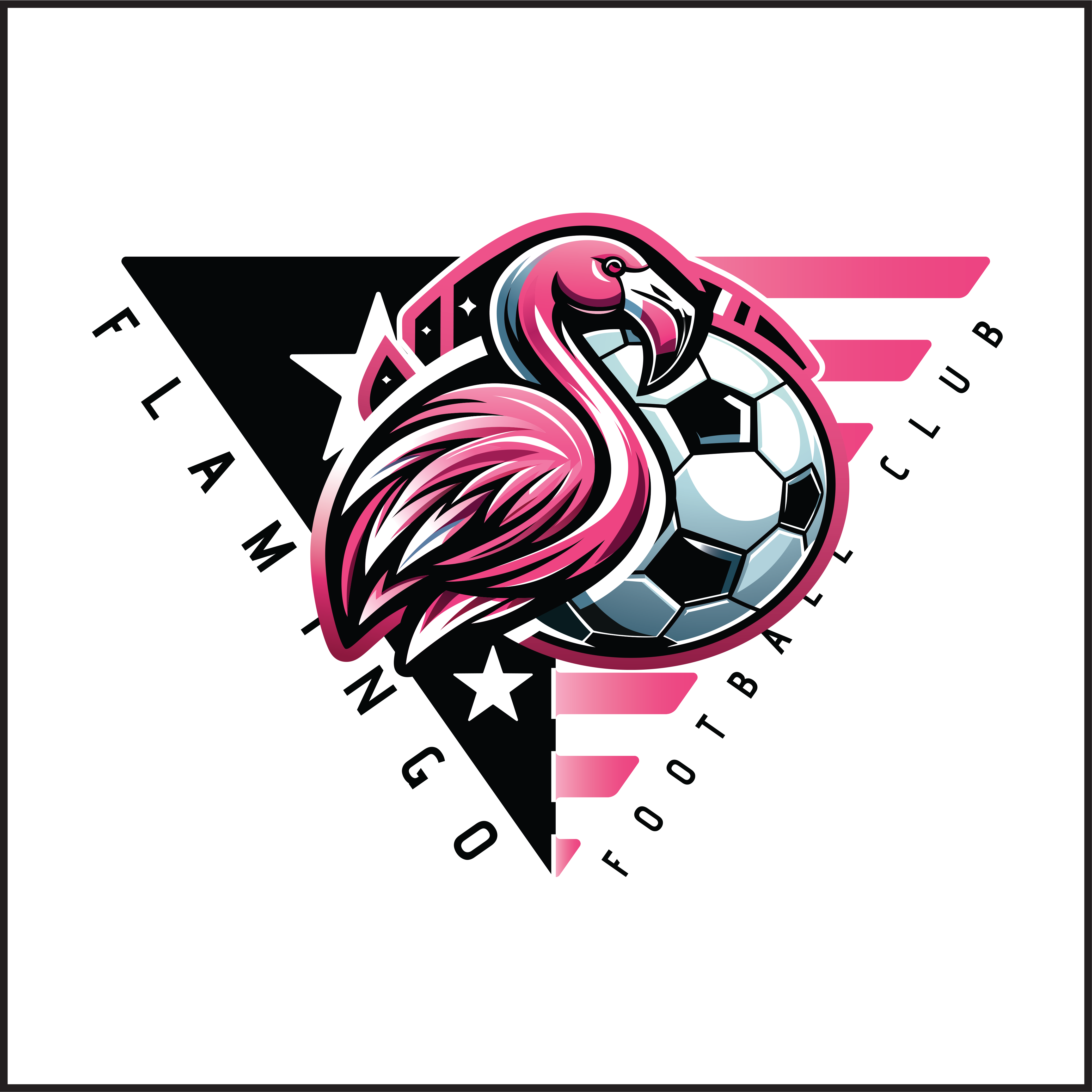FLAMINGO FOOTBALL CLUB – 701 Print & Design Co.