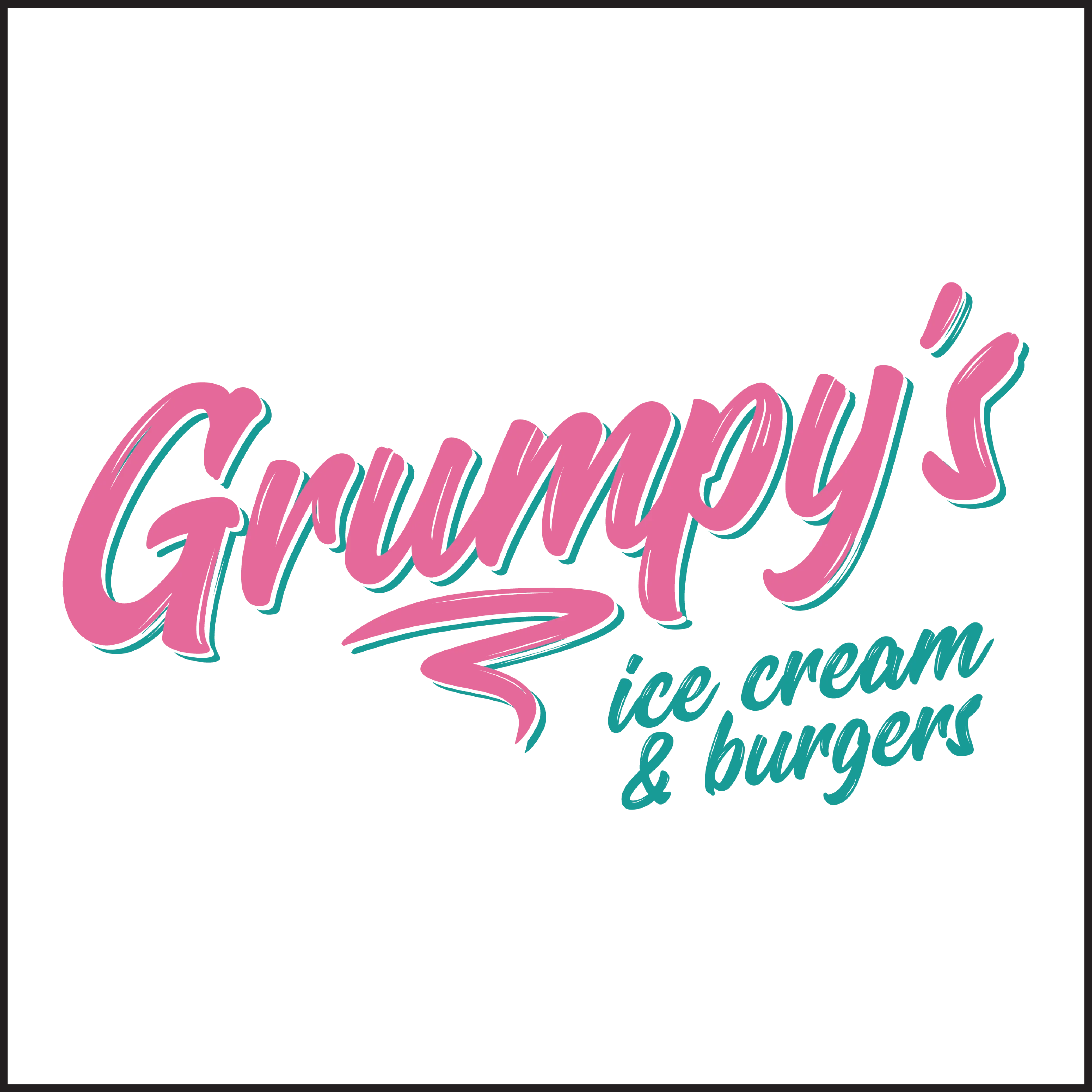 Grumpy's Burger and Ice Cream – 701 Print & Design Co.